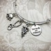 Mimi Bangle Mimi Bracelet Mimi Charm Mimi Gift by TheCraftista