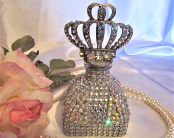 Metal perfume bottle | Etsy