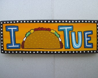 Taco bar sign | Etsy