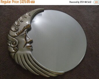 Unique moon mirror related items | Etsy