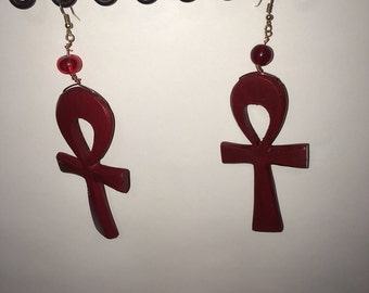 Ankh earrings | Etsy
