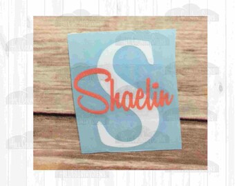 Name overlay | Etsy