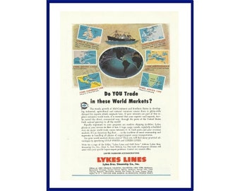 Gulf of mexico map | Etsy