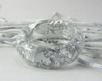Clear resin ring | Etsy