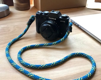Rope camera strap | Etsy