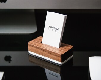 Acrylic business card holder | Etsy