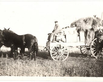 Antique hay wagon | Etsy