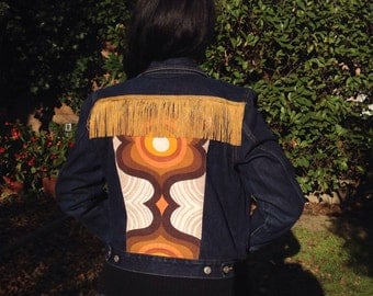 Custom jean jacket | Etsy