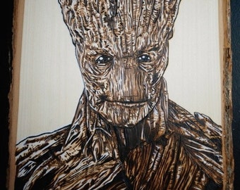 Wood burning art | Etsy