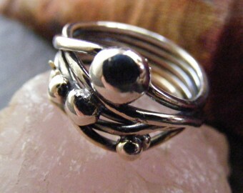 Artisan Silver handmade rings Necklaces and Cuffs by dAgDesigns