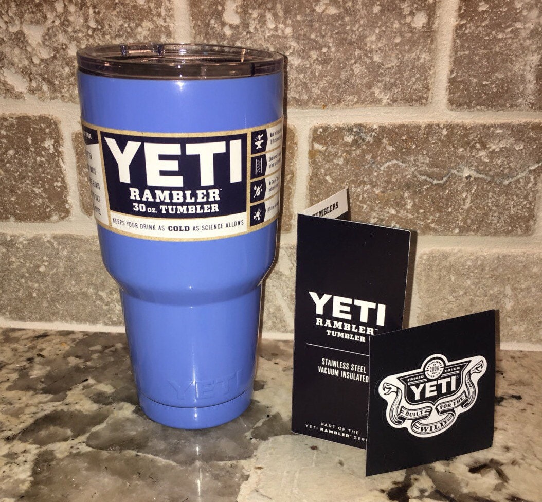 Sky Blue 30 oz Yeti Rambler