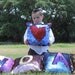 BUY 2 GET 1 FREE Western Rope Heart Machine Embroidery