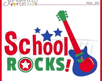 Guitar clipart | Etsy