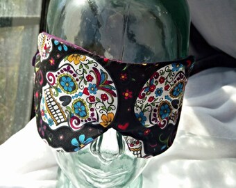 Skull sleep mask | Etsy