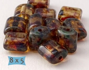 Tortoise shell glass | Etsy