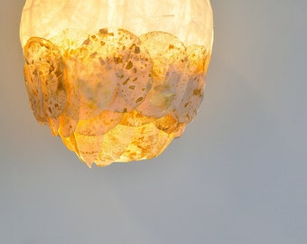 Ceiling Light Lamp Ceiling Paper Lamp Nordic by KwalaPaperArt