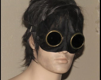 Leather face mask | Etsy