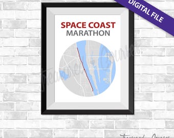Customized maps by TreasuredCourses on Etsy