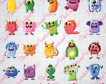 Silly monster | Etsy