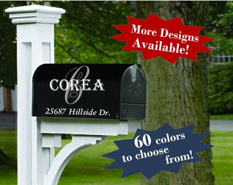 Mailbox last name | Etsy