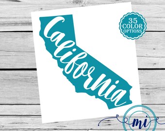 California decal | Etsy