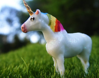 Miniature Unicorn Figurine mini unicorn tiny unicorn