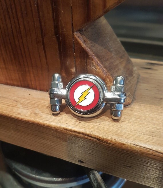 Hand made fidget toy. The Flash hand spinner hybrid ceramic