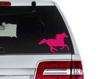 Horse car decal | Etsy