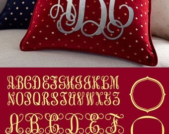 Monogram letters | Etsy