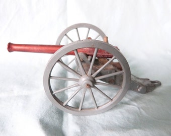 Vintage toy cannon | Etsy