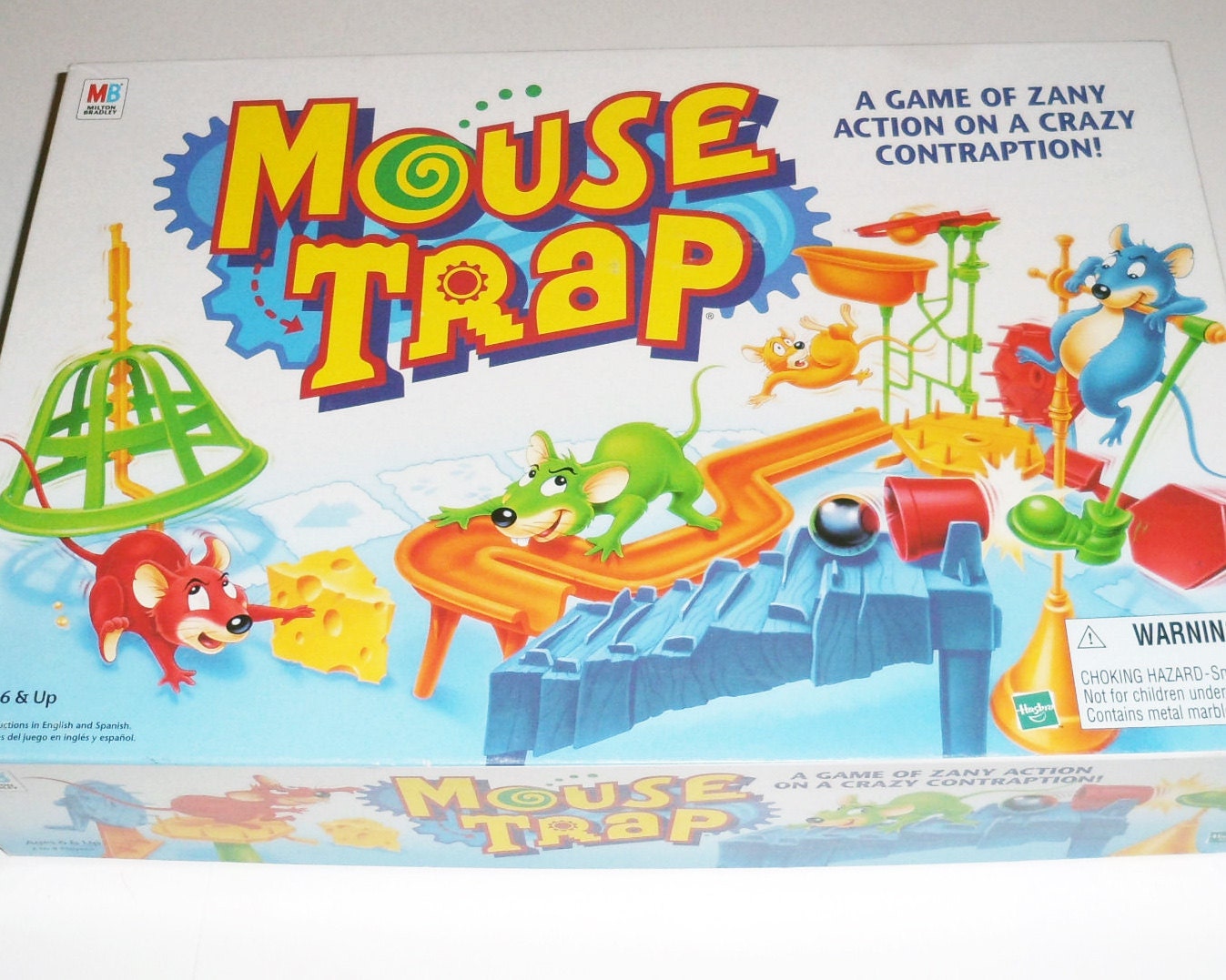 Vintage Mouse Trap Game by Milton Bradley Complete and