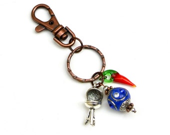 Chili pepper charm | Etsy