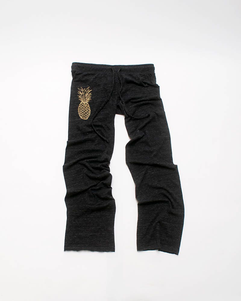 off to Hawaii Pineapple Pants Yoga Pants Lounge Pants