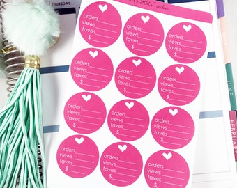 Business stickers | Etsy