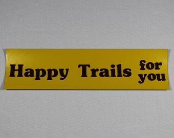 Happy trails to you | Etsy