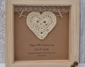 2nd anniversary gift | Etsy