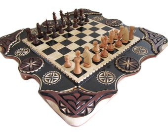 Unique backgammon set related items | Etsy