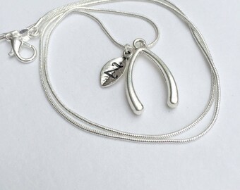 Wishbone necklace | Etsy