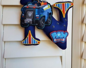 Paw patrol letters | Etsy