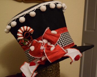 Top hat tree topper | Etsy