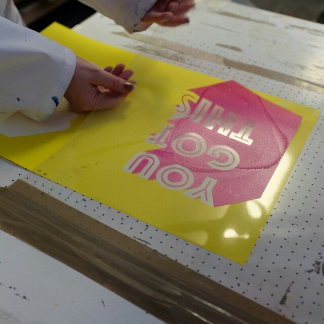 Original Handmade Screen Prints Textiles & Enamel by TingsByUs