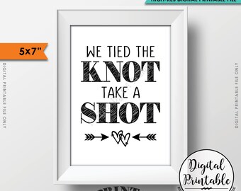 Take a shot sign | Etsy
