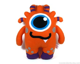 Monster plush | Etsy
