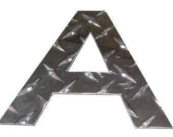 Diamond plate letter | Etsy
