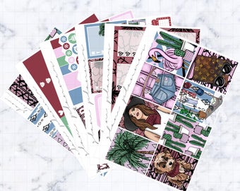 Glam Planner Stickers by Elle Fowler by TheGlamPlanner on Etsy