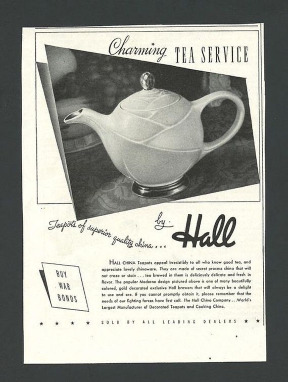 Yellow Hall Teapot Hall Moderne Art Deco 6 Cup Teapot Yellow