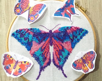 Point de croix moderne | Etsy