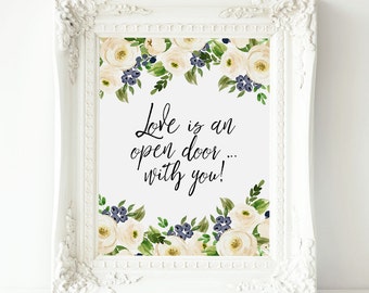 Love is an open door | Etsy