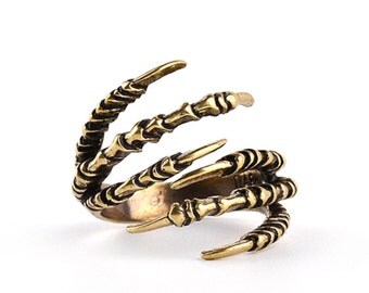 Gold dreadlock ring | Etsy