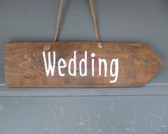 Rustic wedding signs | Etsy